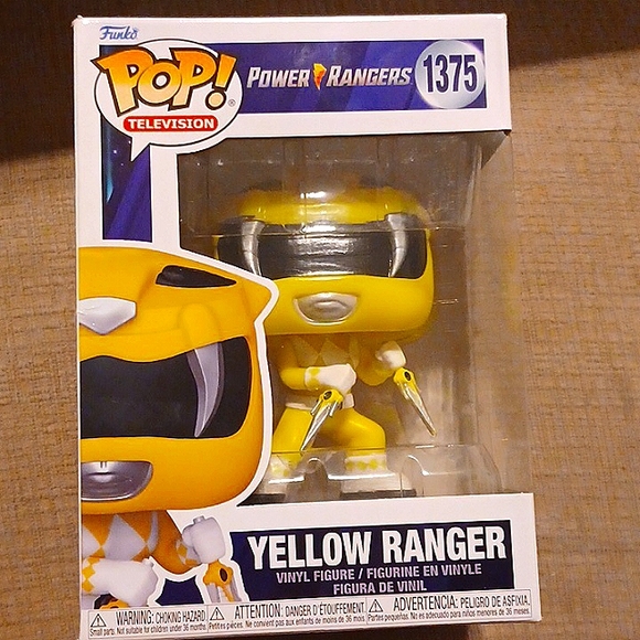 Jewelry | Funko Pop Yellow Power Ranger | Poshmark